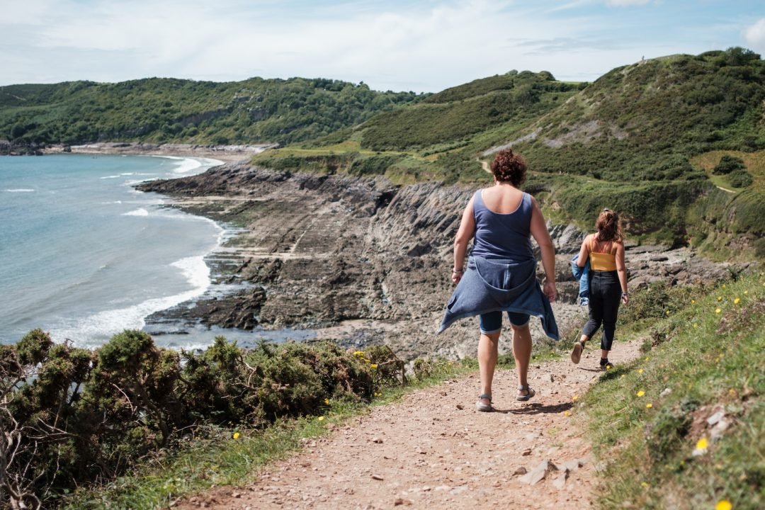 Walking to Pwlldu Bay (Wales Coast Path) ~ The Gower Peninsula’s Most ...