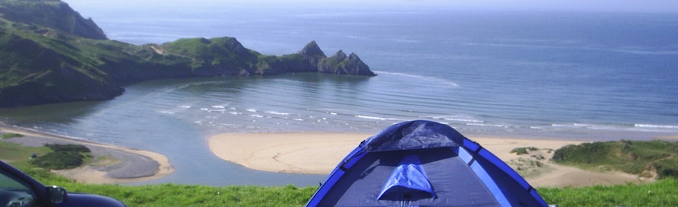 5 VERY BEST Campsites on the Gower Peninsula, South Wales. Local Guide